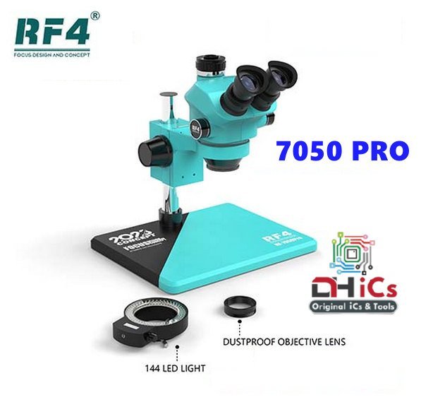 RF4 7050 PRO 2024 7-5OX Trinocular Microscope - DHiCs.pk